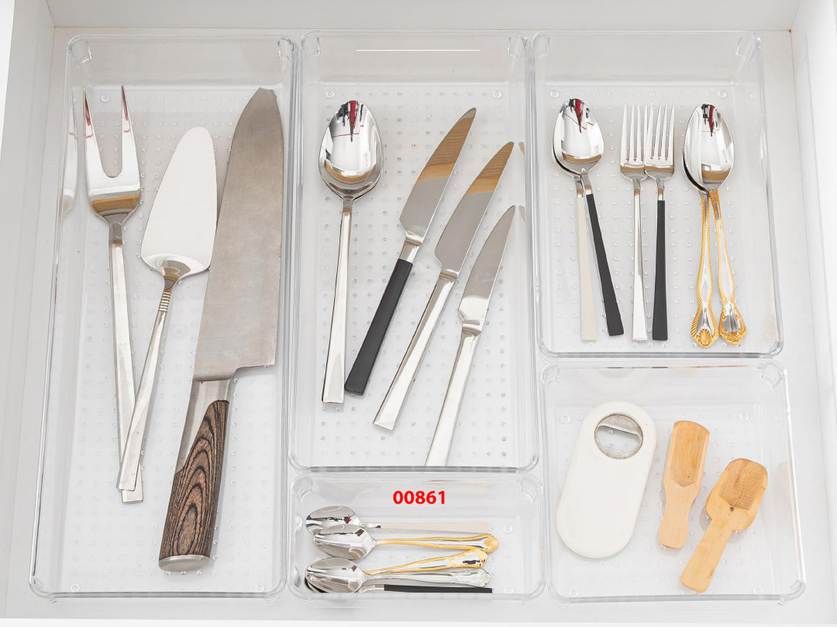 Ultra Clear Punto Modular Drawer Organizer 15x7.5x5.5 c – HouzeCart