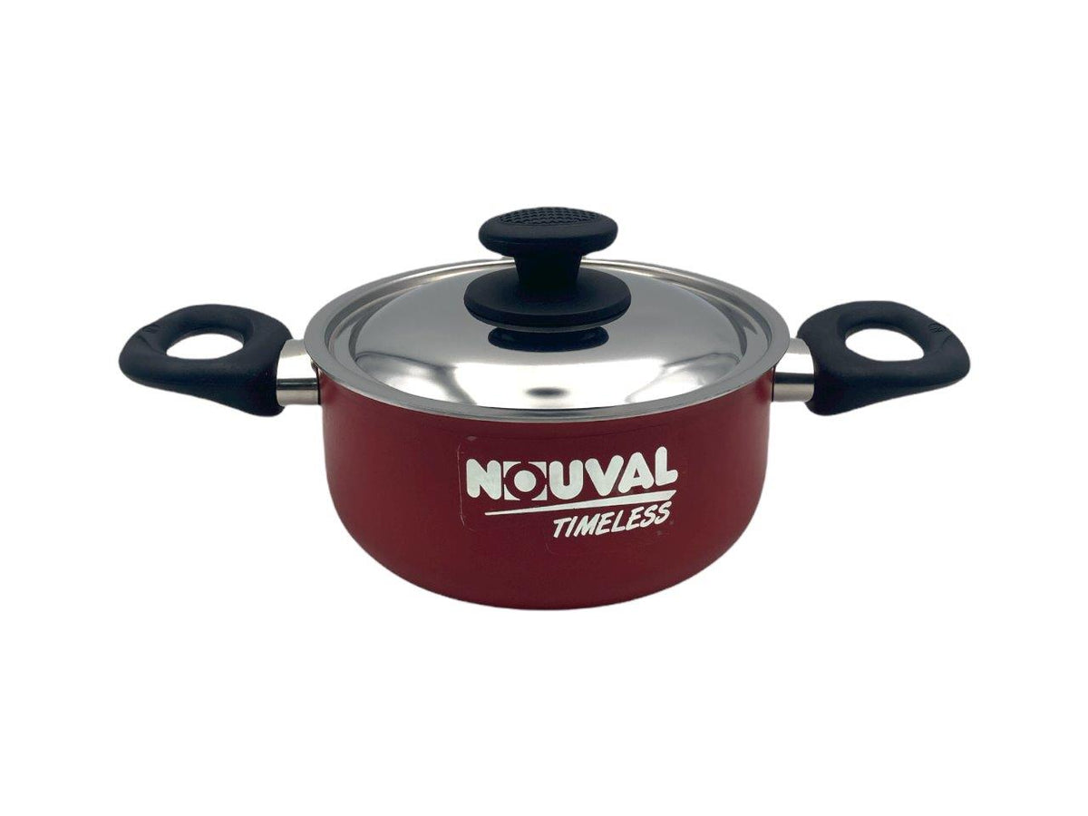 Nouval Casserole Red 18 cm. – HouzeCart