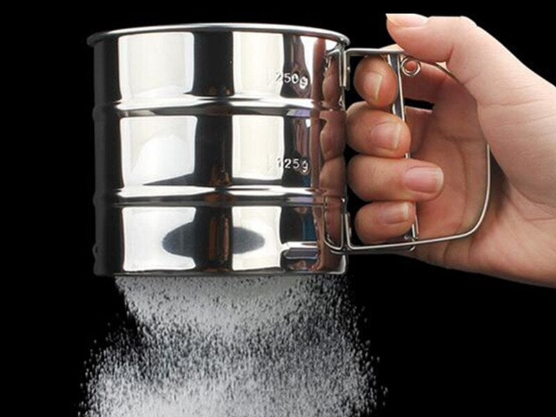 Stainless Steel Flour Sifter Small Size – HouzeCart