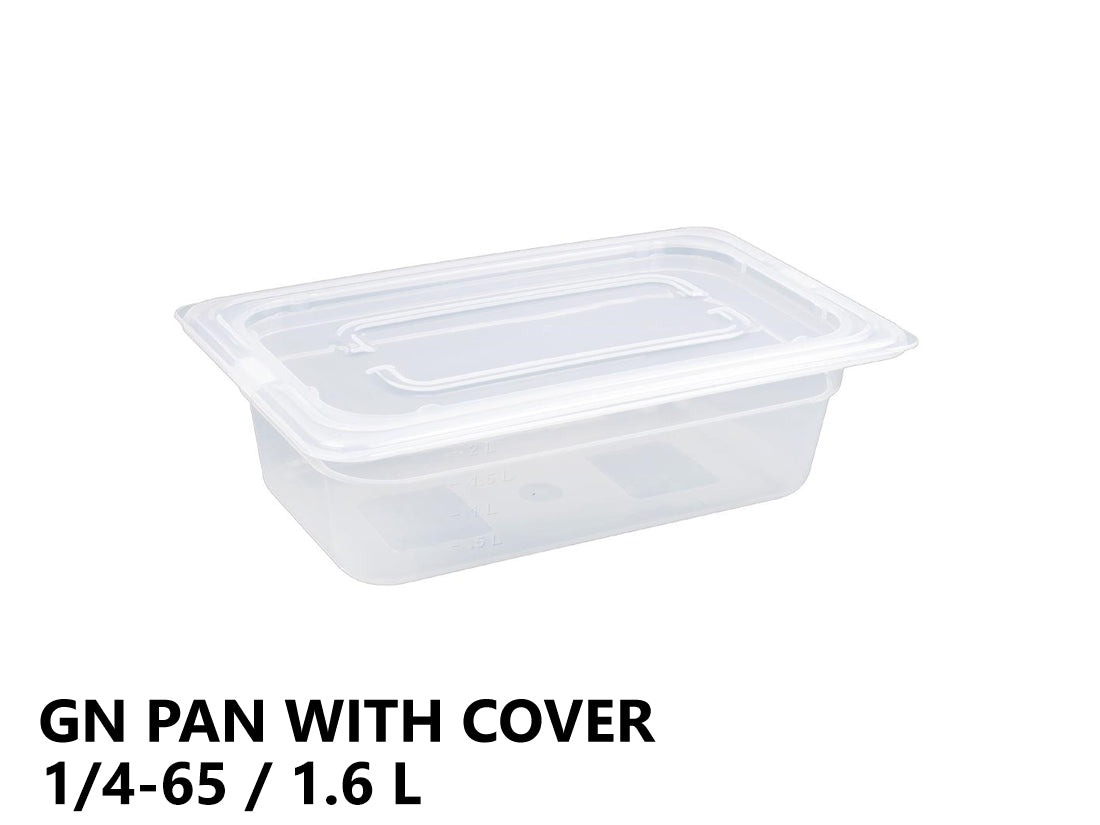 Gastronorm Plastic Storage Container 1/4 65 mm - 1.6L – HouzeCart