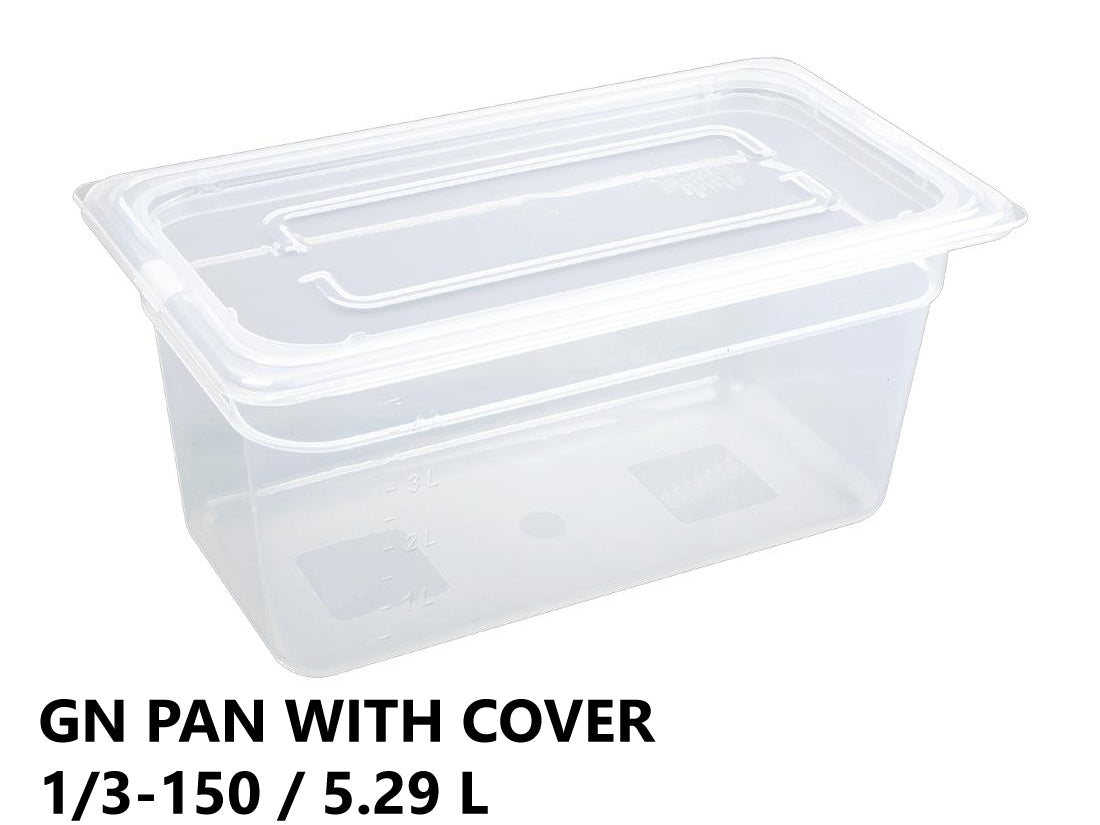 Gastronorm Plastic Storage Container 1/3 150 mm - 5.29L – HouzeCart