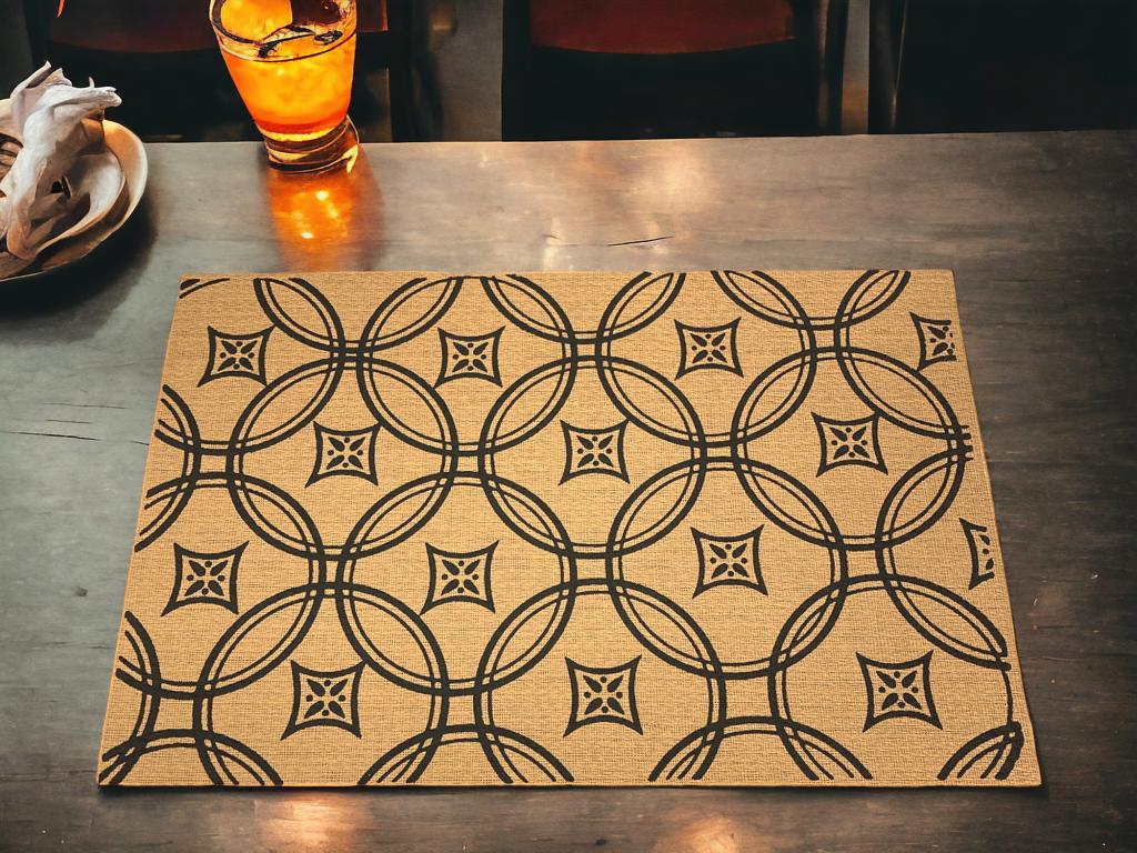 Rectangular Mandala Table Placemat 45 x 30 cm – HouzeCart