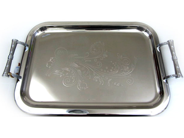 Large Stainless Steel Tray; 123886 XL – HouzeCart
