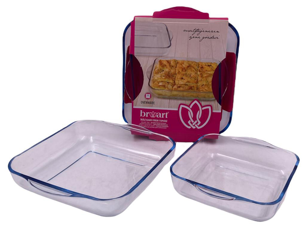 Squared Oven Tray Set of 2 – HouzeCart
