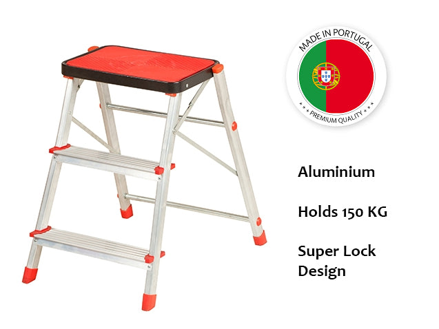 Aluminium 3 Step stool – HouzeCart