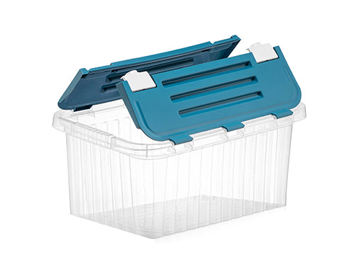 10 lt Split Lid Transparent Box – HouzeCart